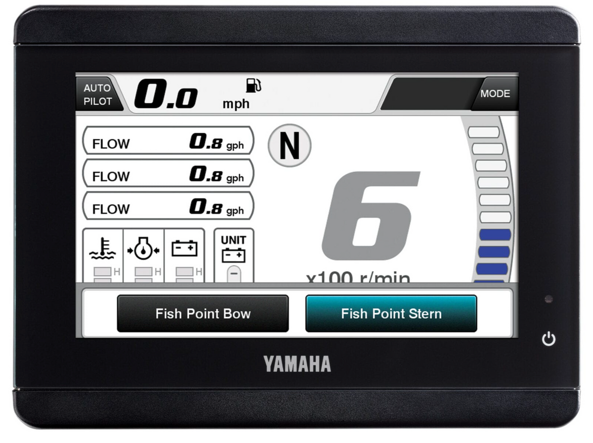 Yamaha CL5 touch panel info screen & Outboard Outlet