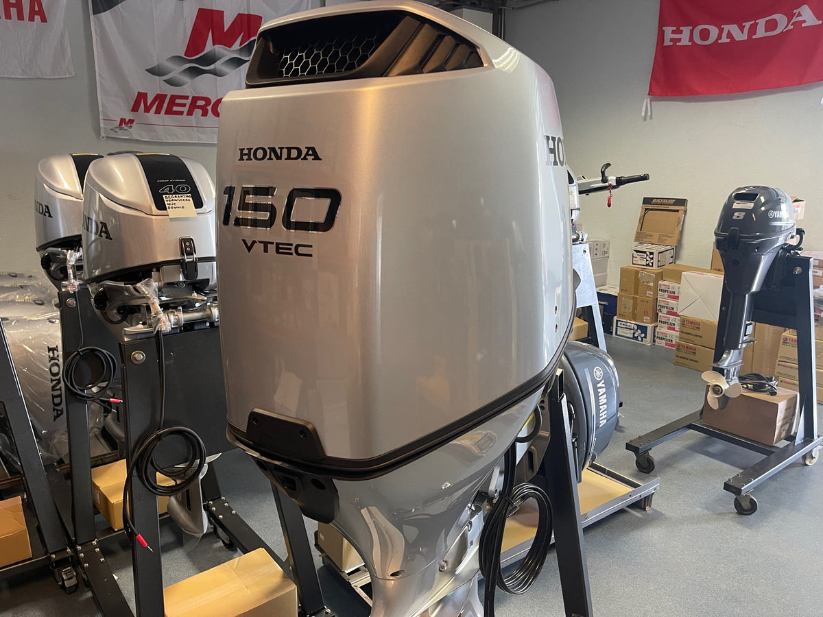 Honda 150 PK langstaart BF150 LRU (inclusief afstandsbediening, meters & Outboard Outlet